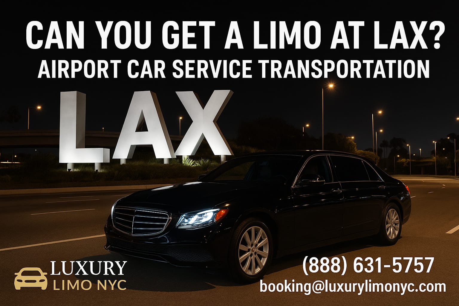 Get a Limo at LAX? Airport Car Service Transportation